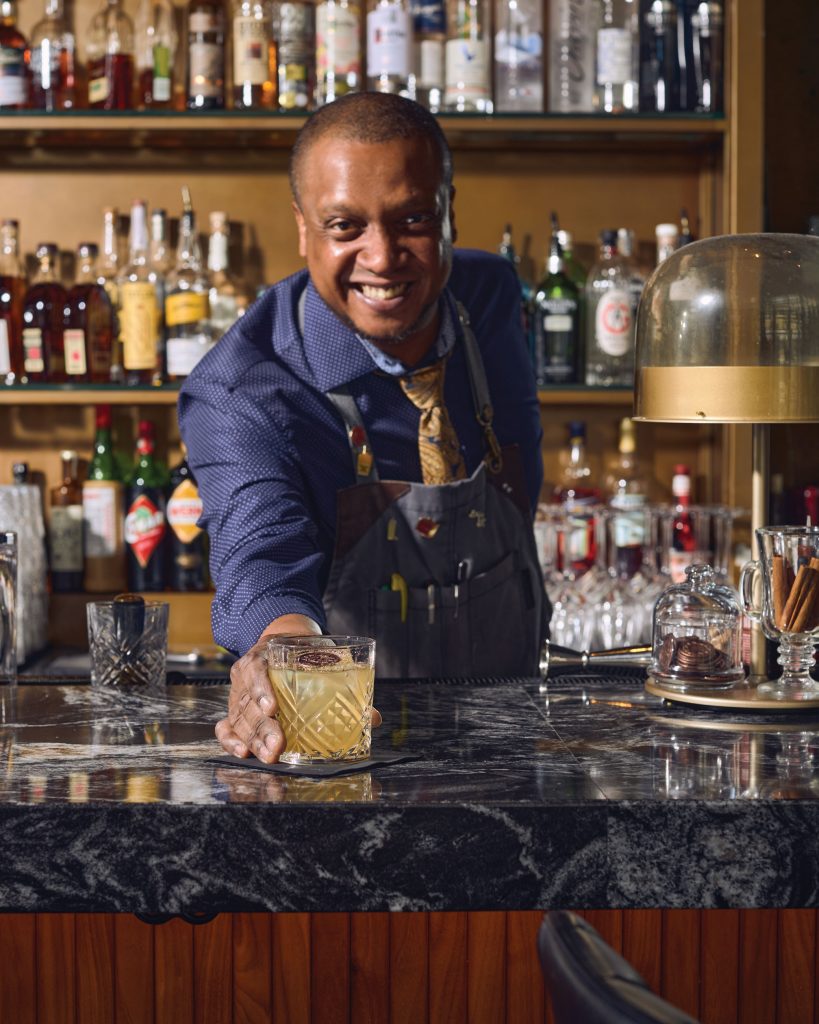 Bezel's Clarified Peppermint Cocoa Cocktail Recipe