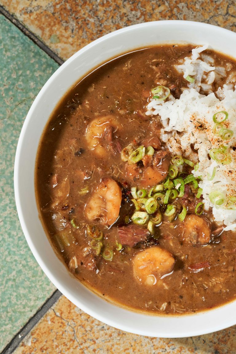 Pirate Alley Boucherie's Shrimp & Andouille Sausage Gumbo Recipe