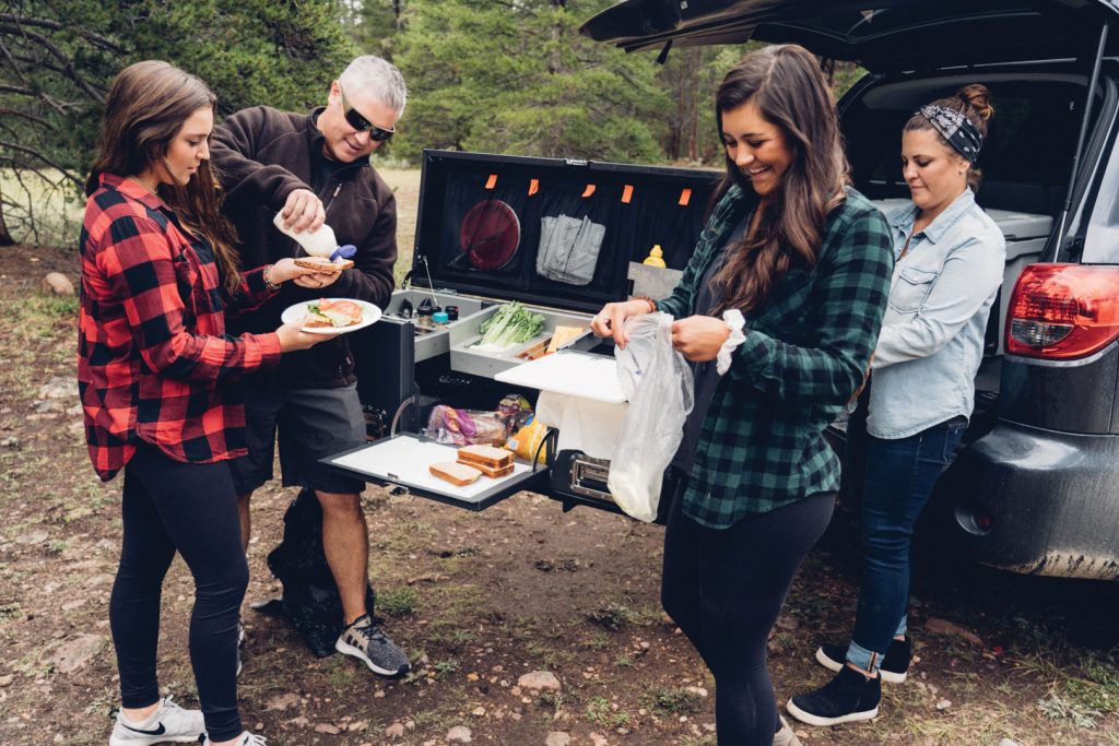 Portable Kitchen Creation from Tailgate N Go