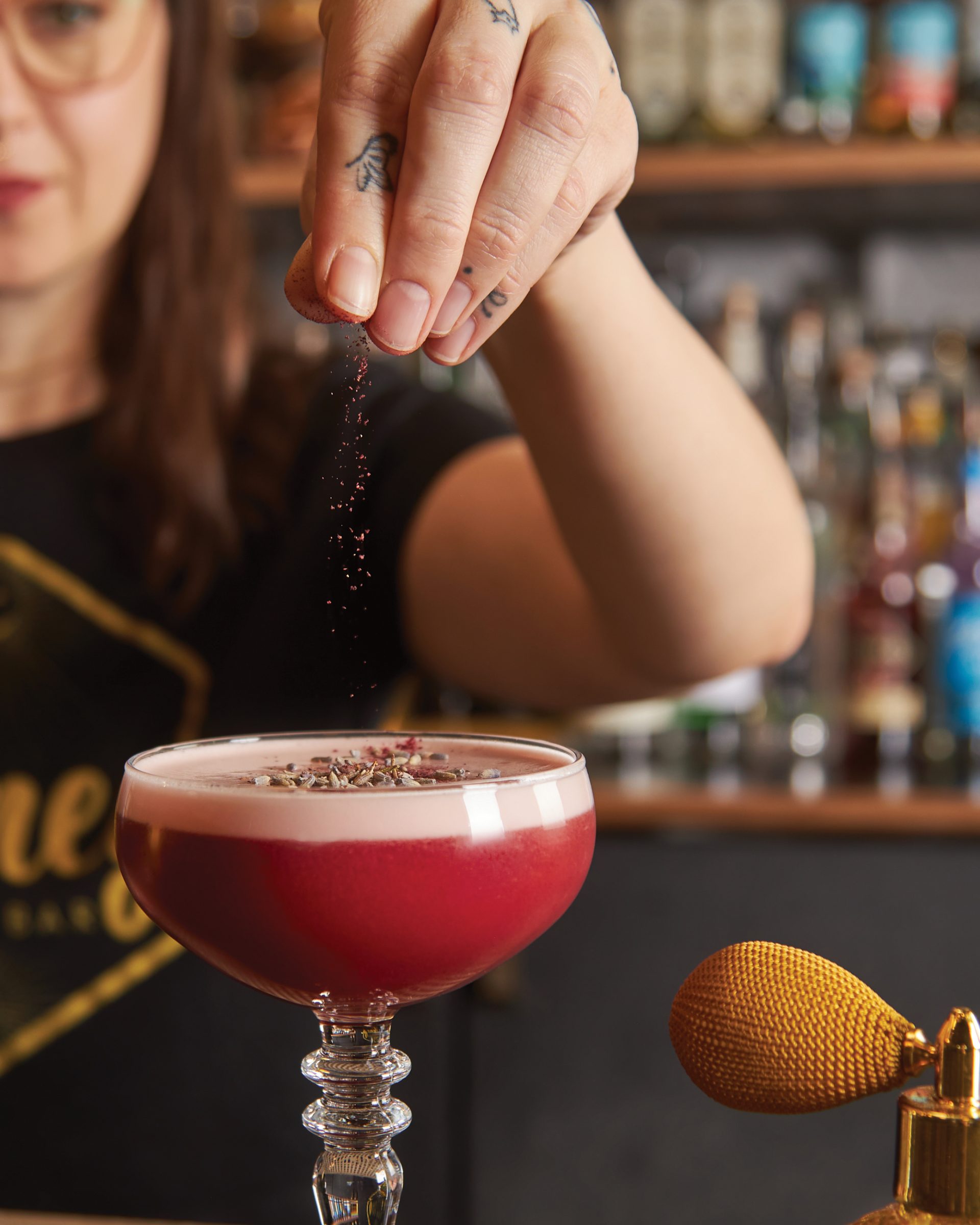 Honey Elixir Bar's Petal Pusher Cocktail Recipe