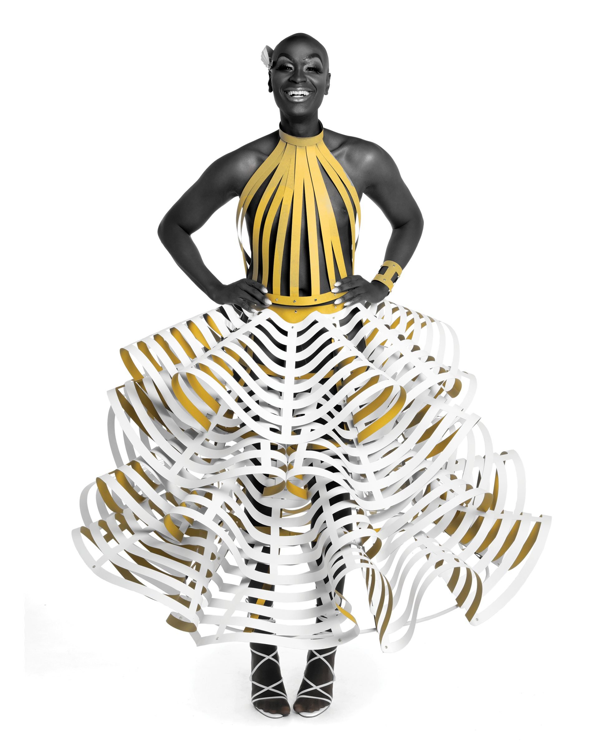 Papier-mâché Chic at the 2023 Paper Fashion Show