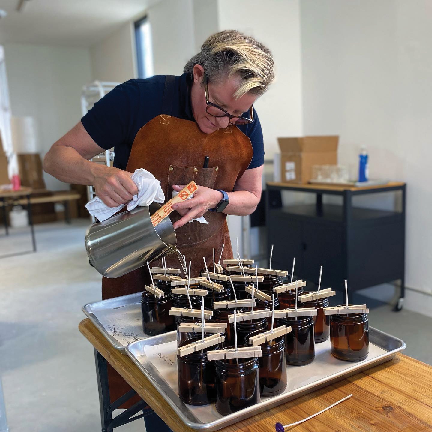 Wooly Wax's Custom Hand Poured Soy Candles