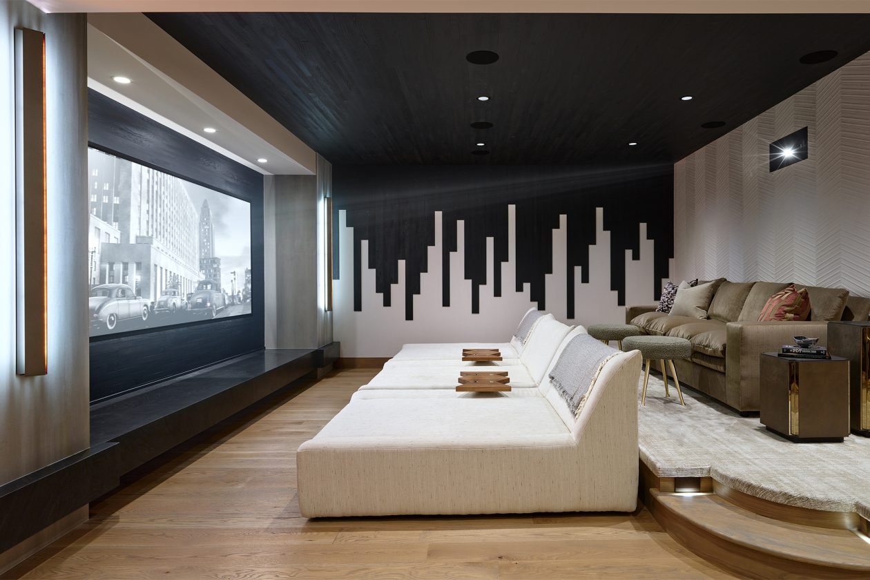 An Art deco-inspired Speakeasy Basement by Duet Design Group