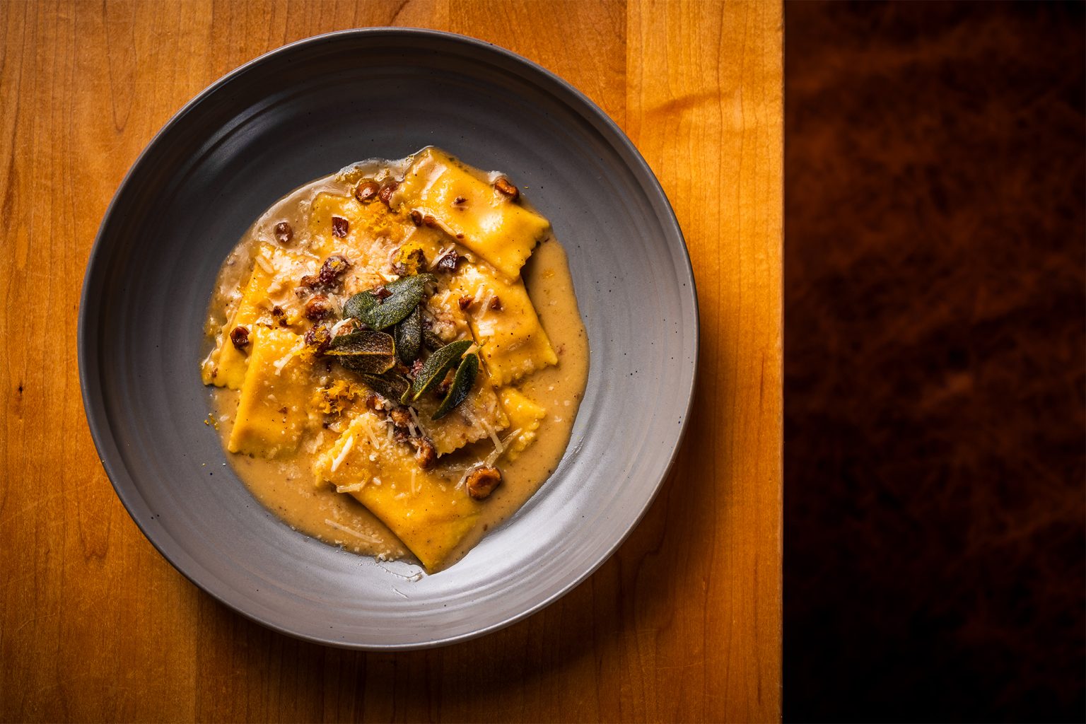 American Elm's Butternut Squash-Stuffed Agnolotti Recipe