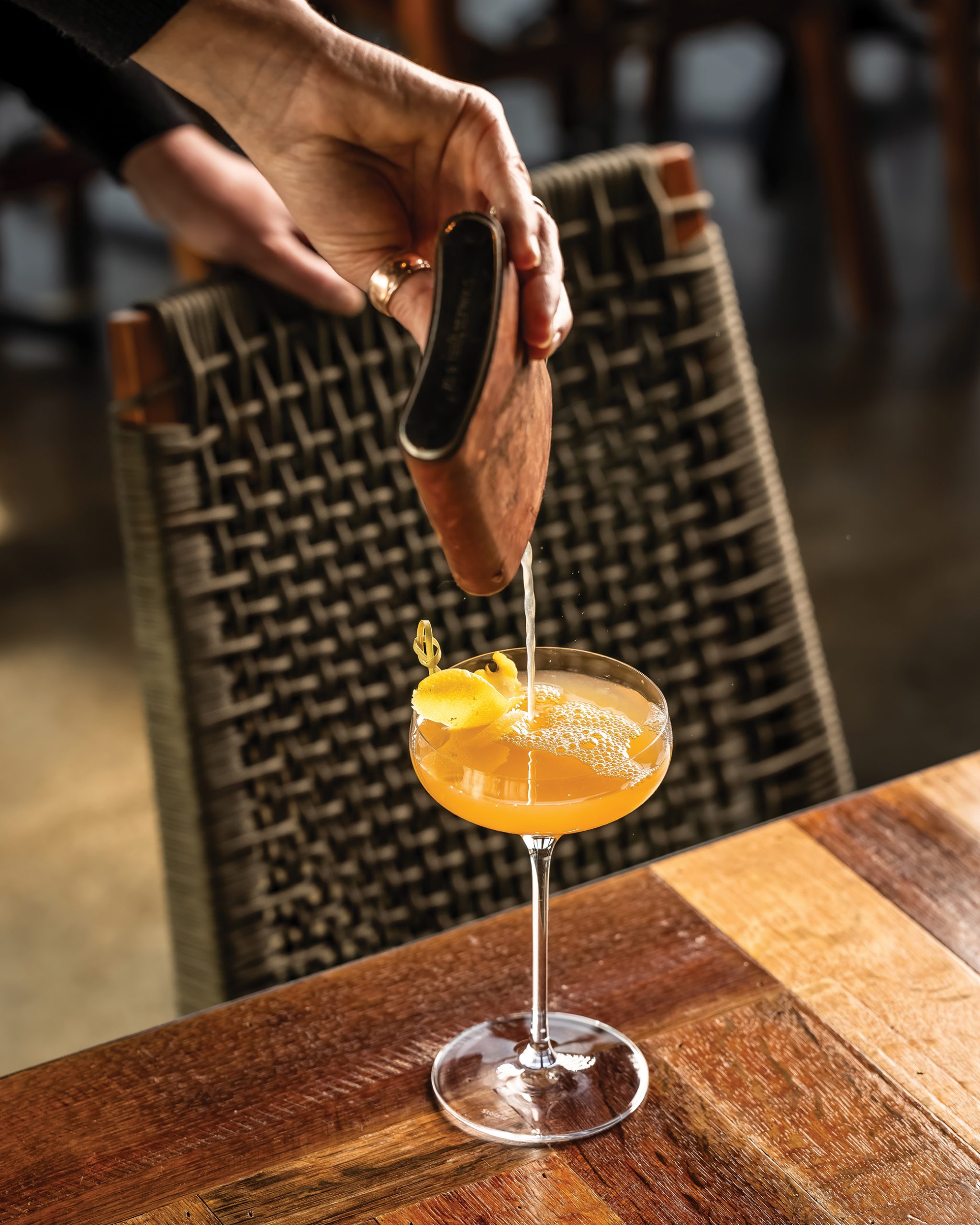 Uncorked Kitchen & Wine Bar's Flask-Forward Cocktail Recipe