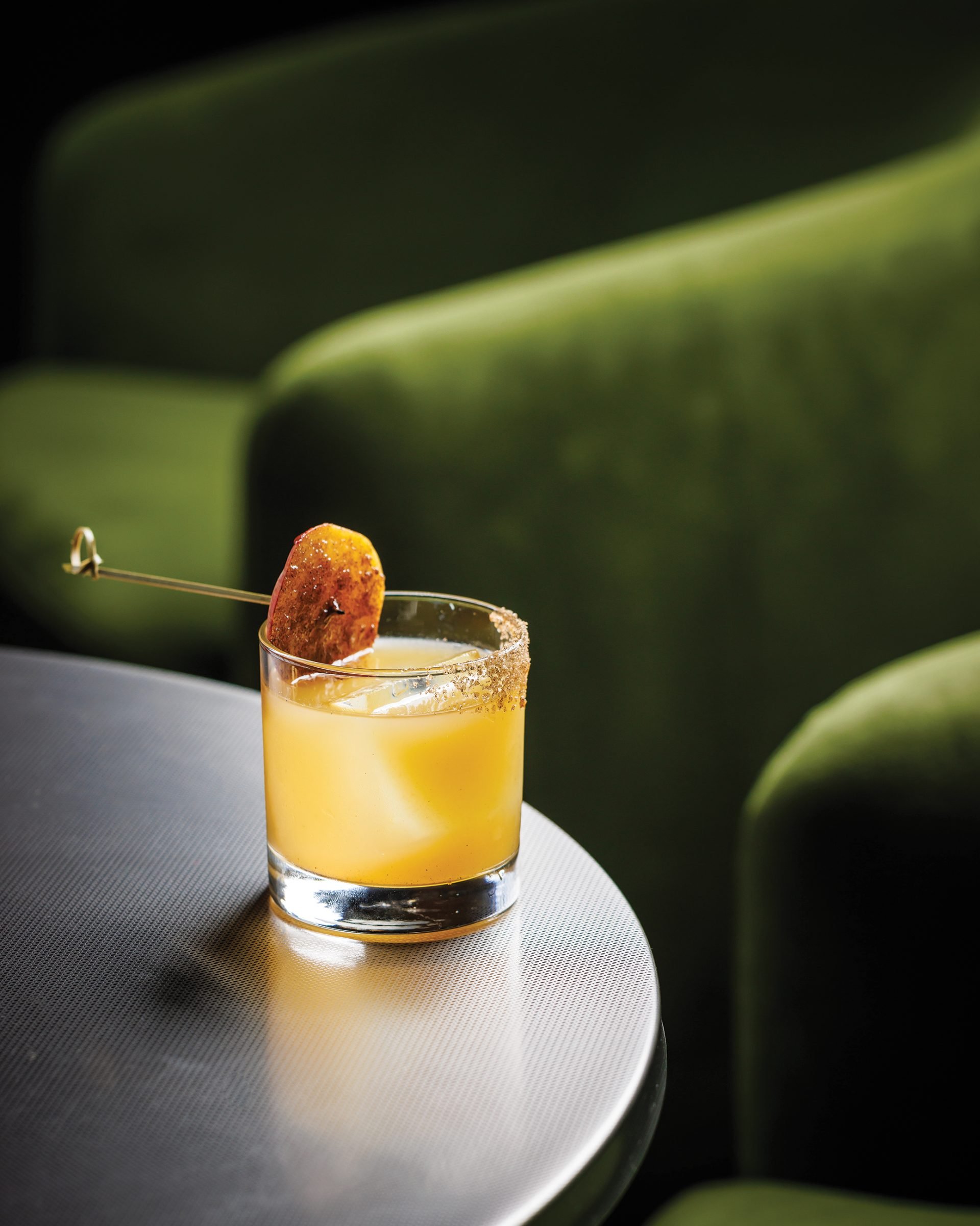 The Goldfinch's Peach Pie in Your Eye Cocktail Recipe