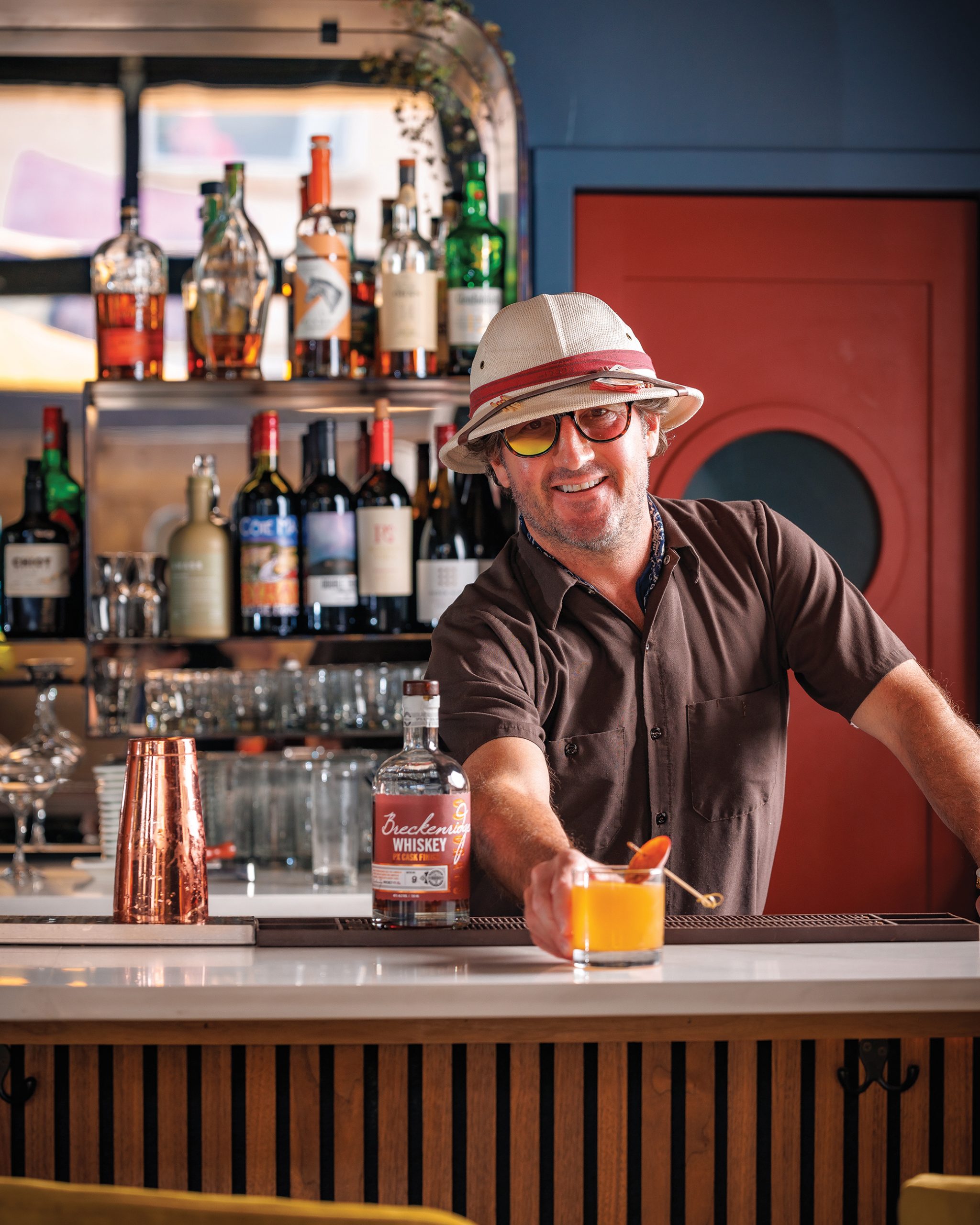 The Goldfinch's Peach Pie in Your Eye Cocktail Recipe