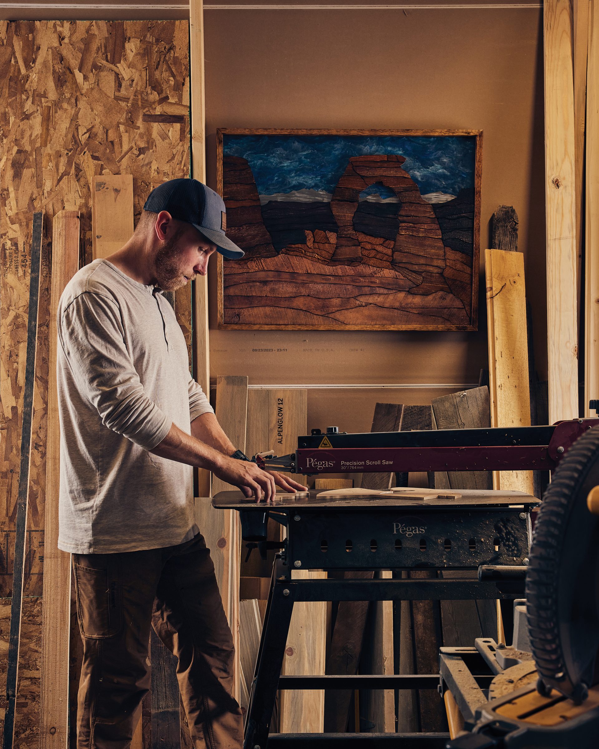 Spotlight on Stains and Woodgrains Woodworker Luke Schuler